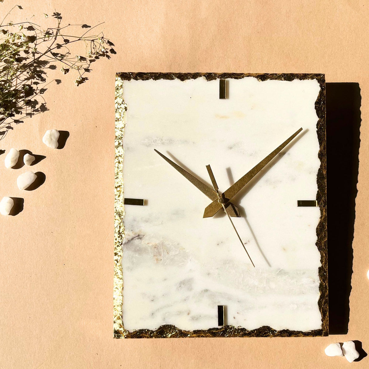 Best White Marble Wall Clock Online At Affordable Prices